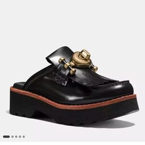 Coach | Shoes | Coach Turnlock Creeper Slide | Poshmark